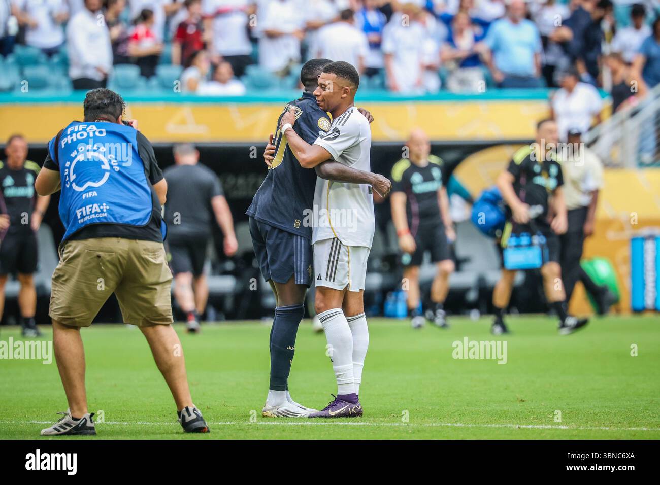 Miami, United Of America. 01st July, 2025. Kylian Mbappé (09)of Real ...
