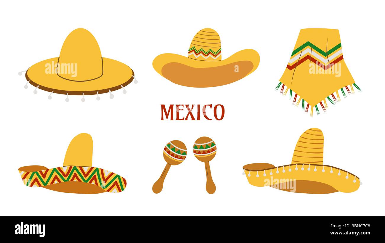Mexican Independence Day Viva Mexico Fiesta 16th. Design template ...