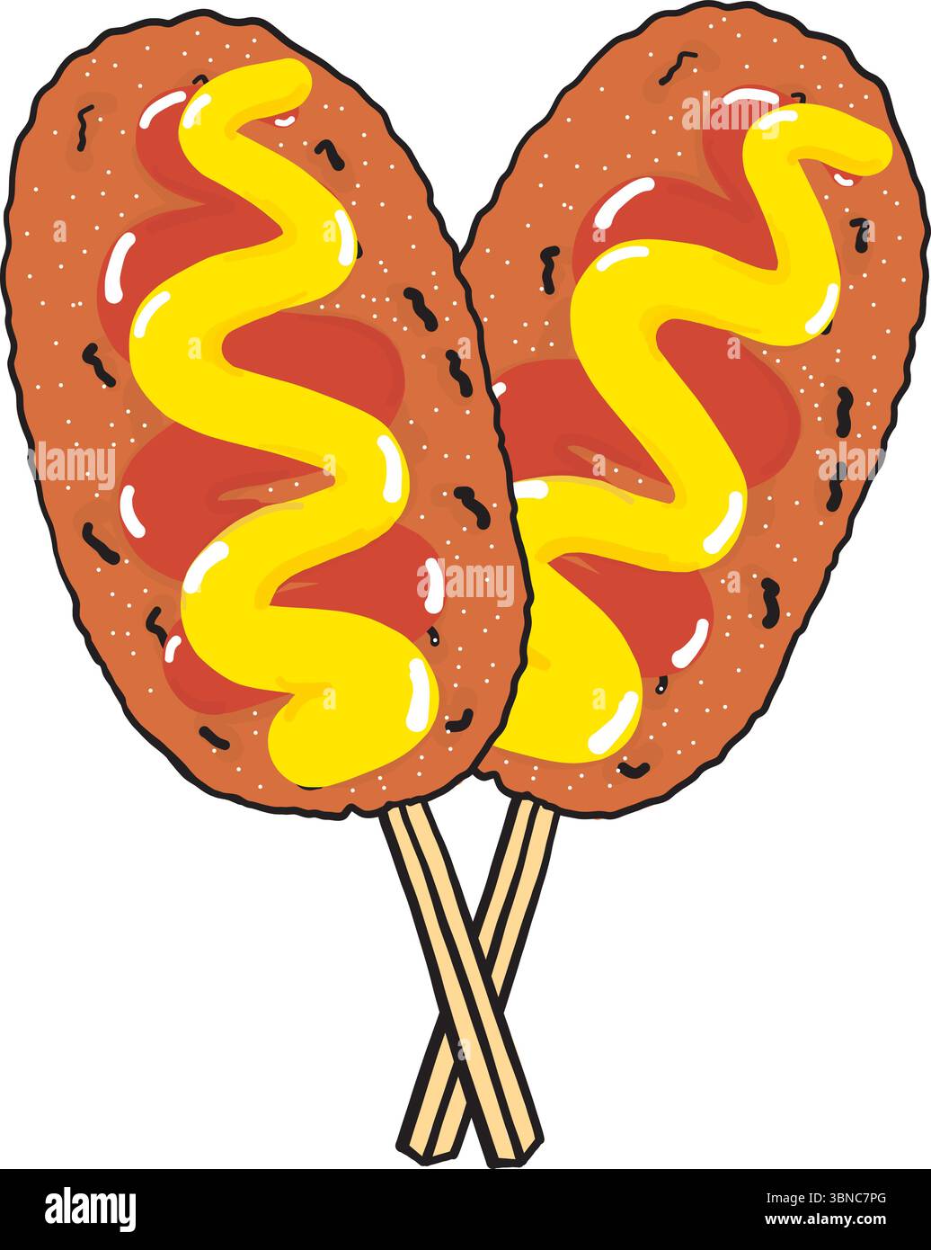 Marketing street food Cut Out Stock Images & Pictures - Alamy