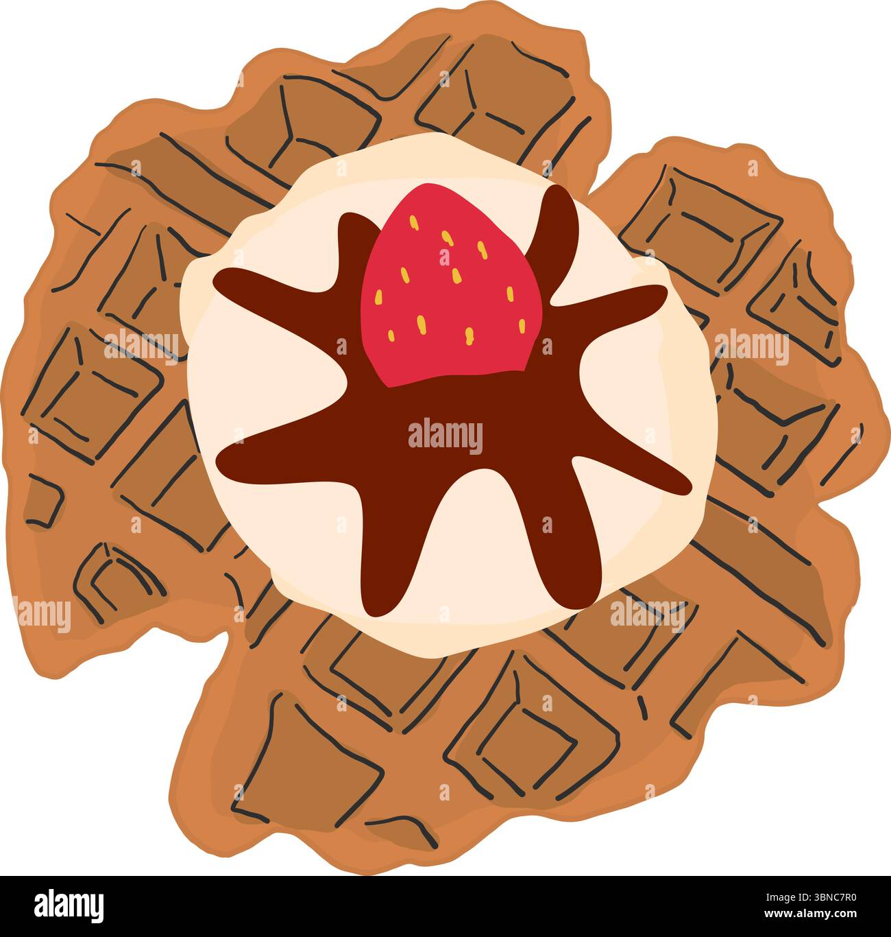 Cafe sweet treat Stock Vector Images - Alamy