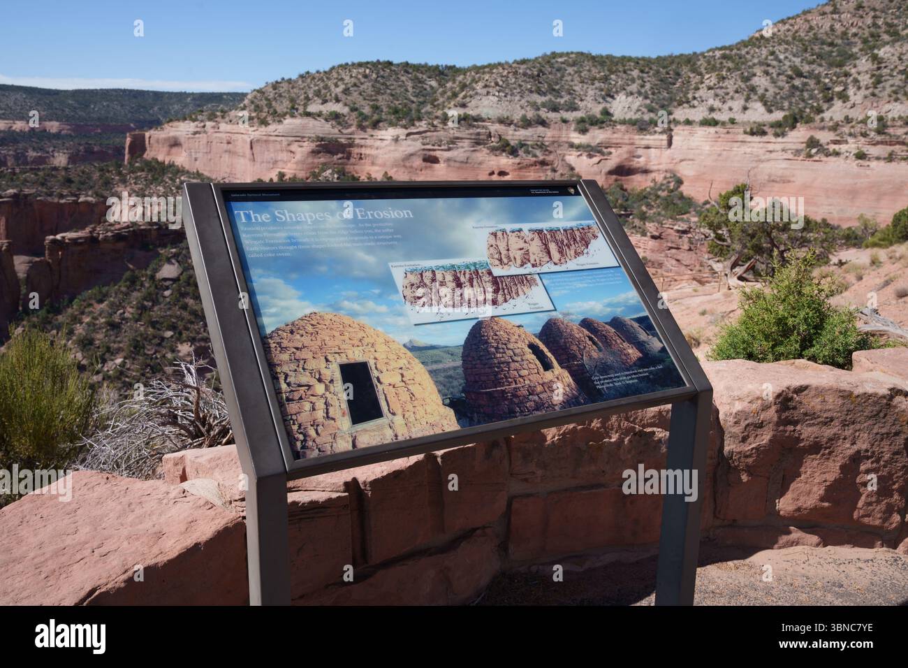 Grand Junction, Colorado - June 25, 2025: Interpretive sign for the ...