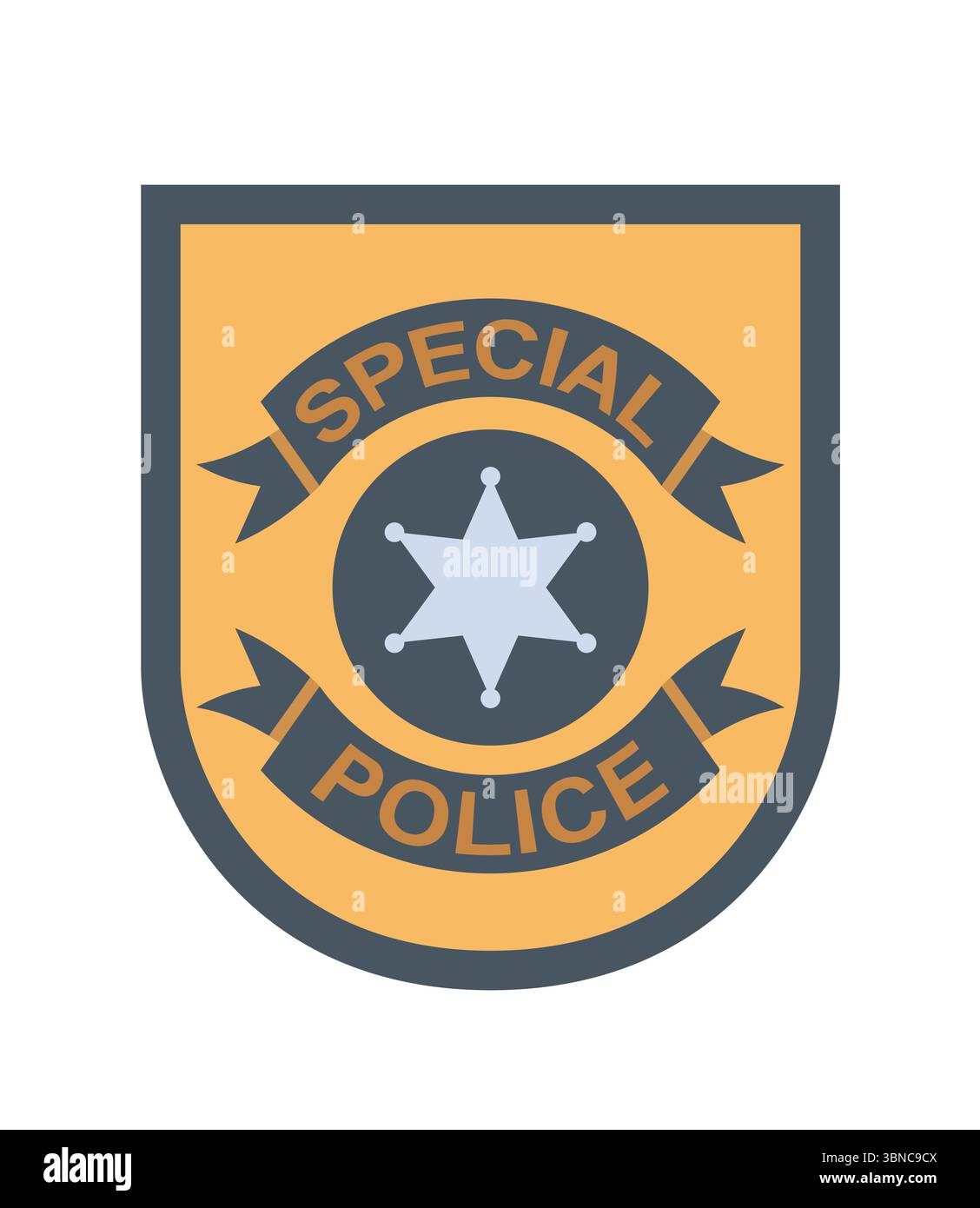Special police badge design emblem. Vector illustration Stock Vector ...