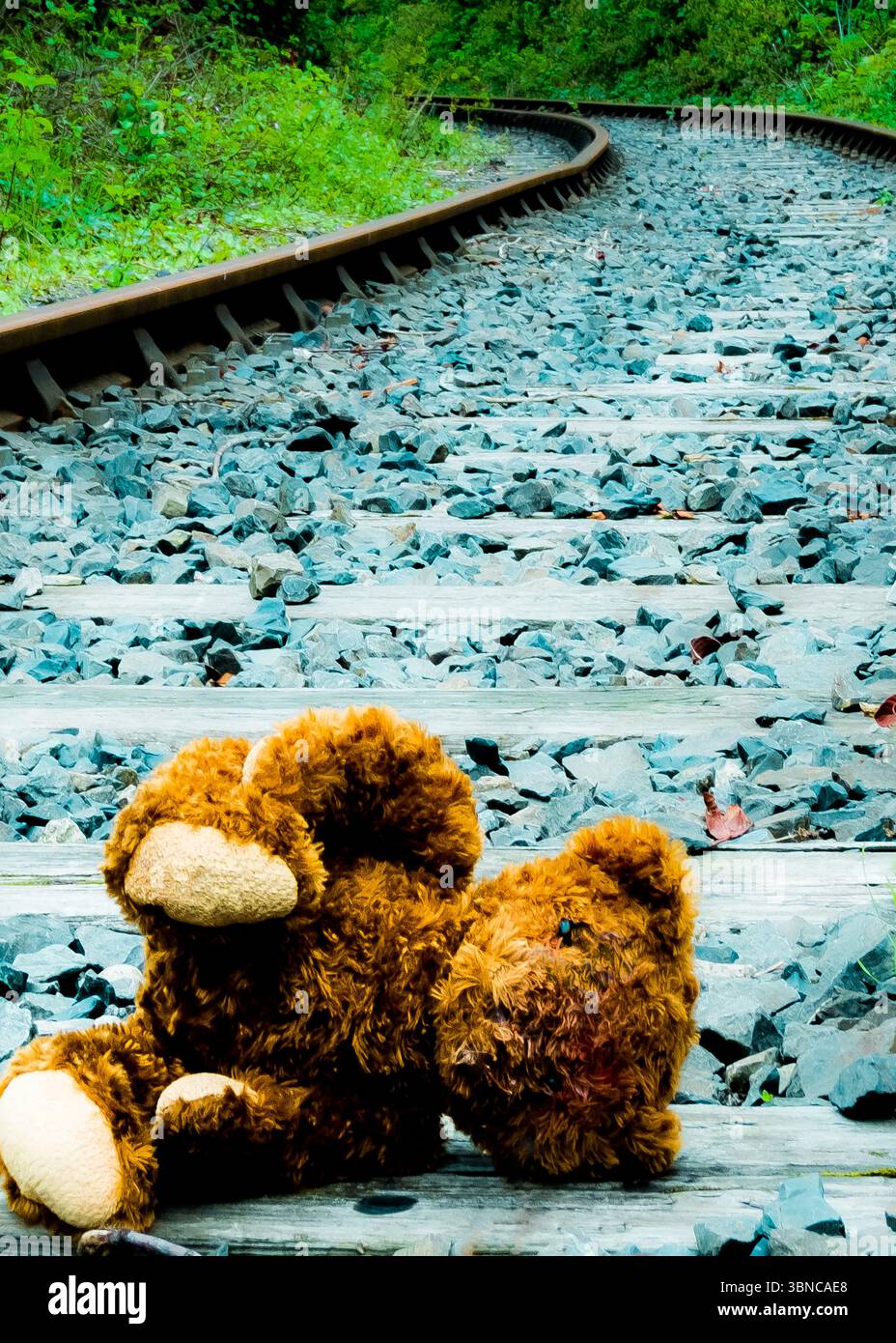 Lost toy train tracks hi-res stock photography and images - Alamy