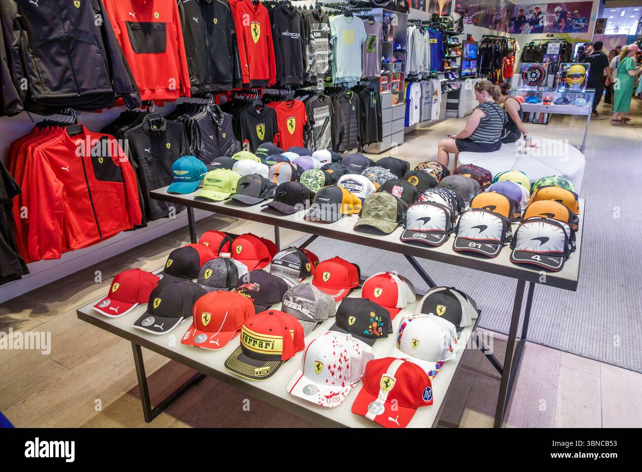 Official f1 team merchandise hi-res stock photography and images - Alamy