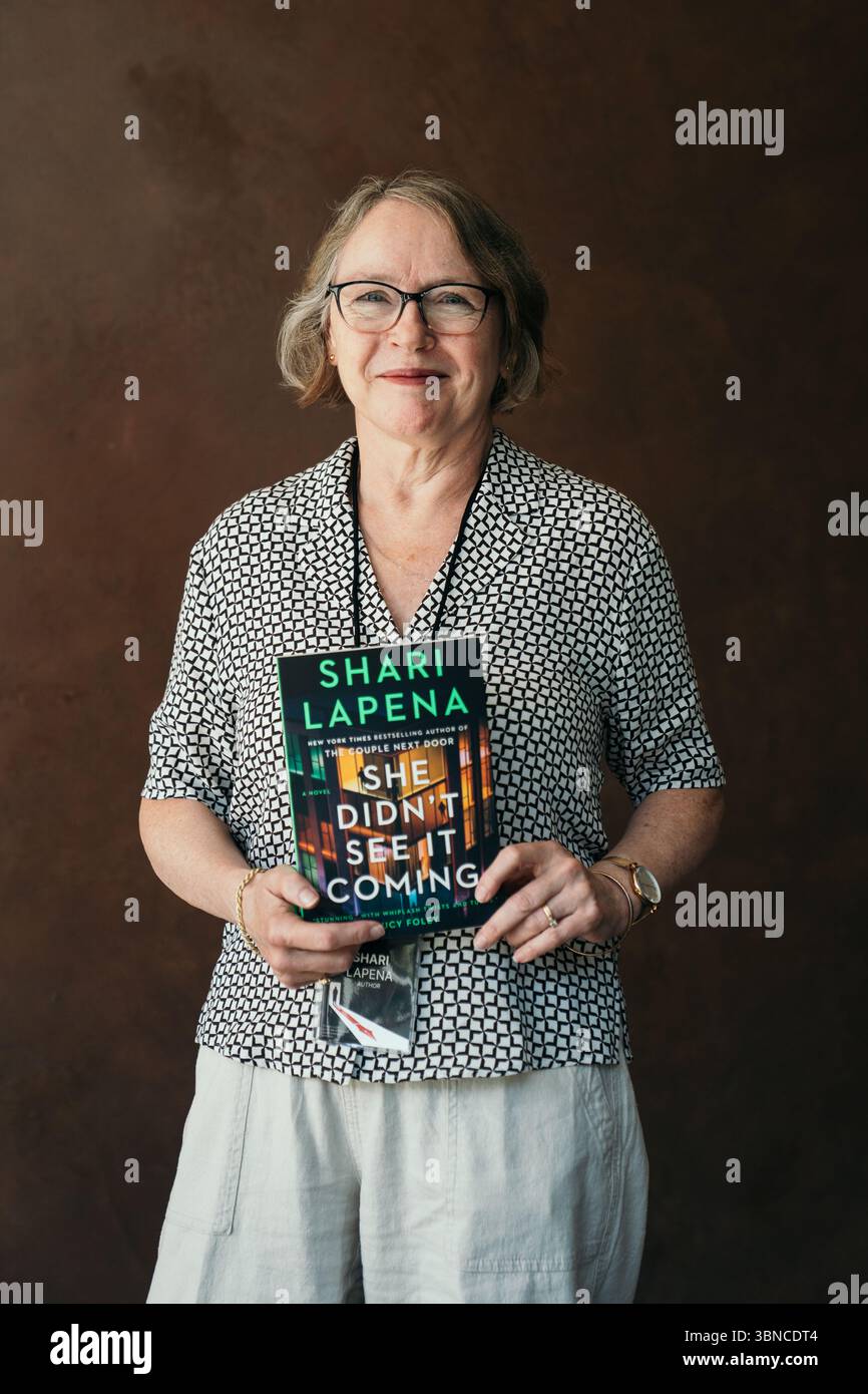 Shari Lapel attends the Motive Crime and Mystery Festival, a subsidiary ...