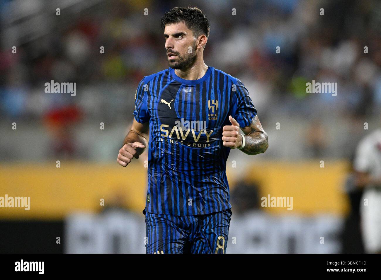Al-Hilal's Ruben Neves (8) during the Club World Cup round of 16 soccer ...
