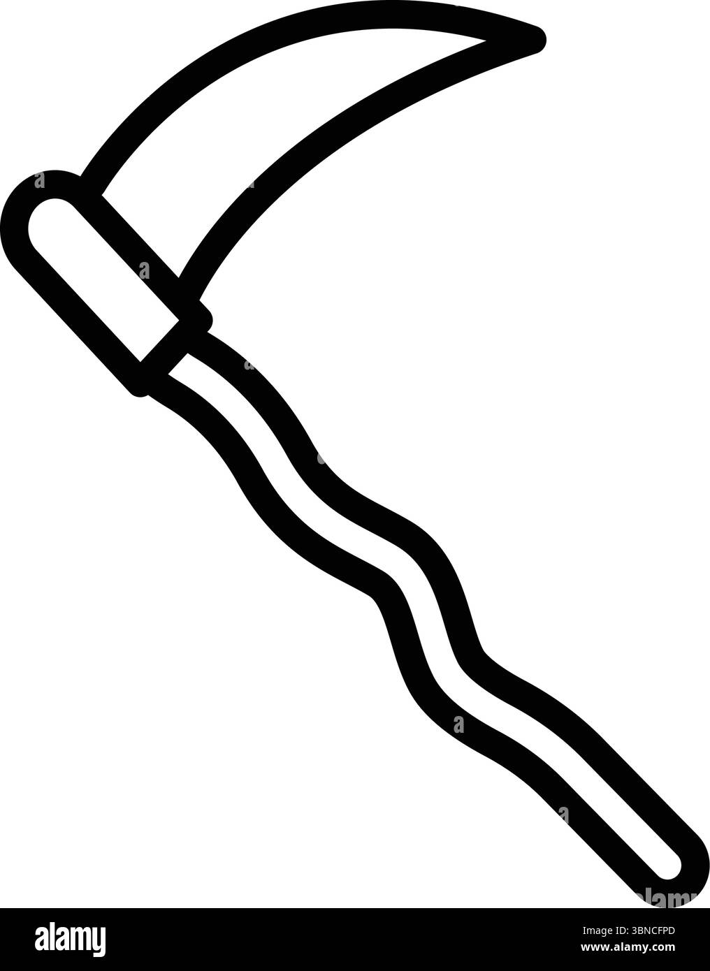 Icon for sickle, grim reaper sickle Stock Vector Image & Art - Alamy