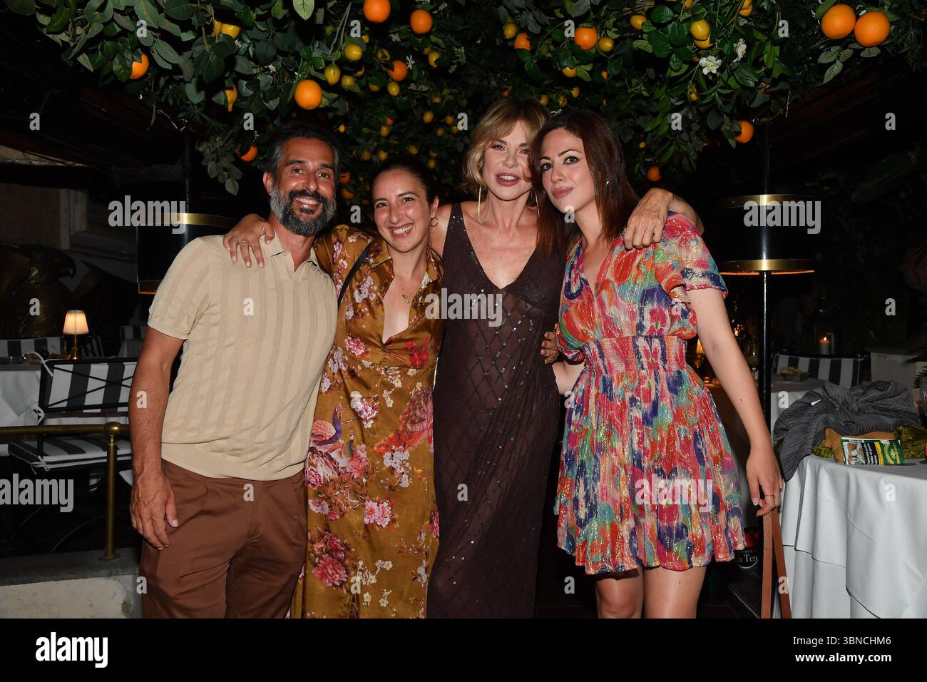 Rome, Italy. 02nd July, 2025. Rome, Jackie O' Restaurant Alba Parietti ...