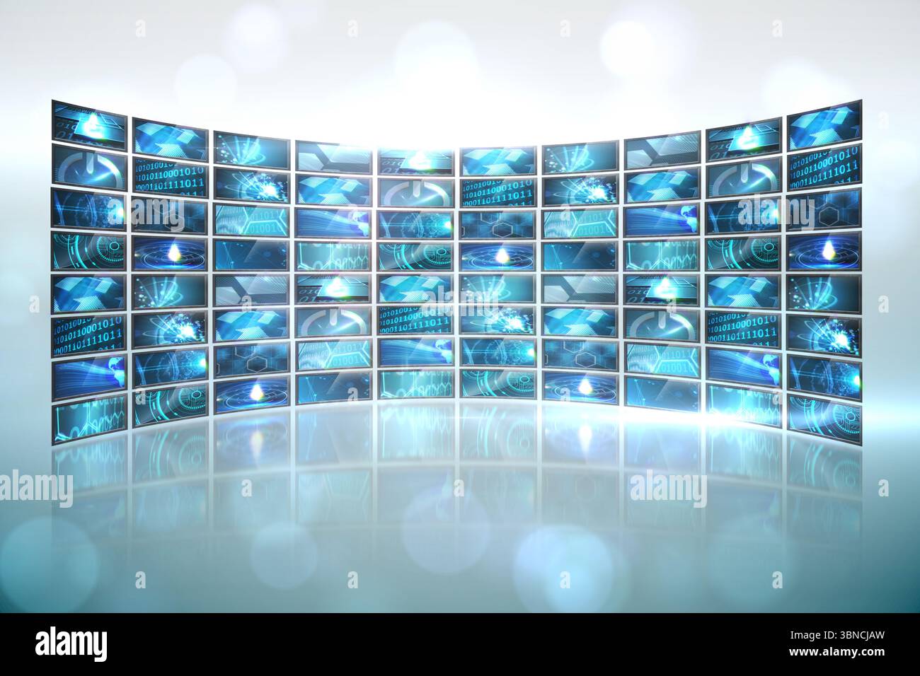 Screen collage showing computing images Stock Photo - Alamy