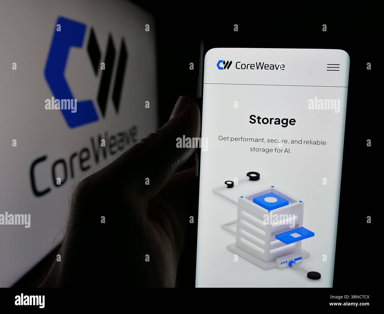 Coreweave logo hi-res stock photography and images - Alamy