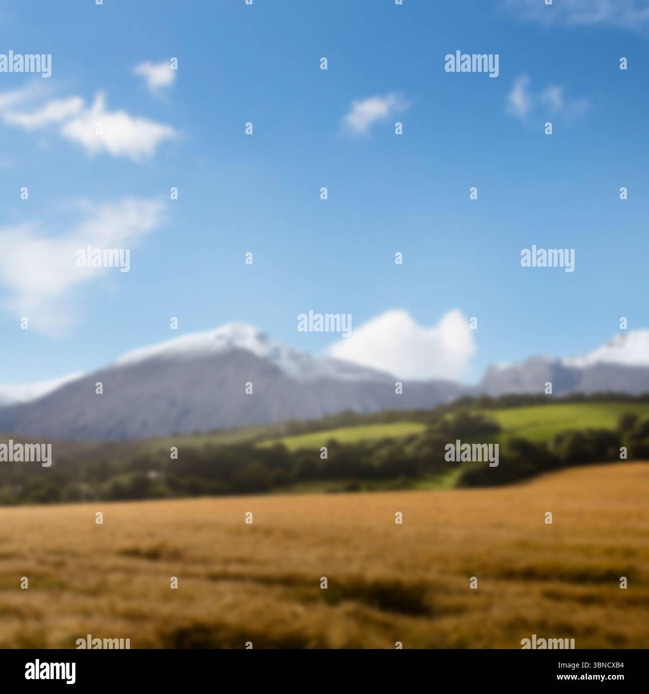 Beautiful landscape mountains field hi-res stock photography and images ...