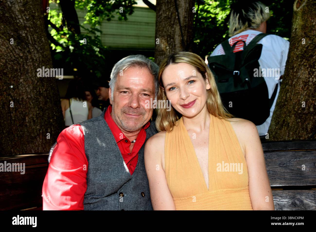 Christian Swoboda Schauspieler Julia Gruber Schauspielerin Muenchen 01. ...