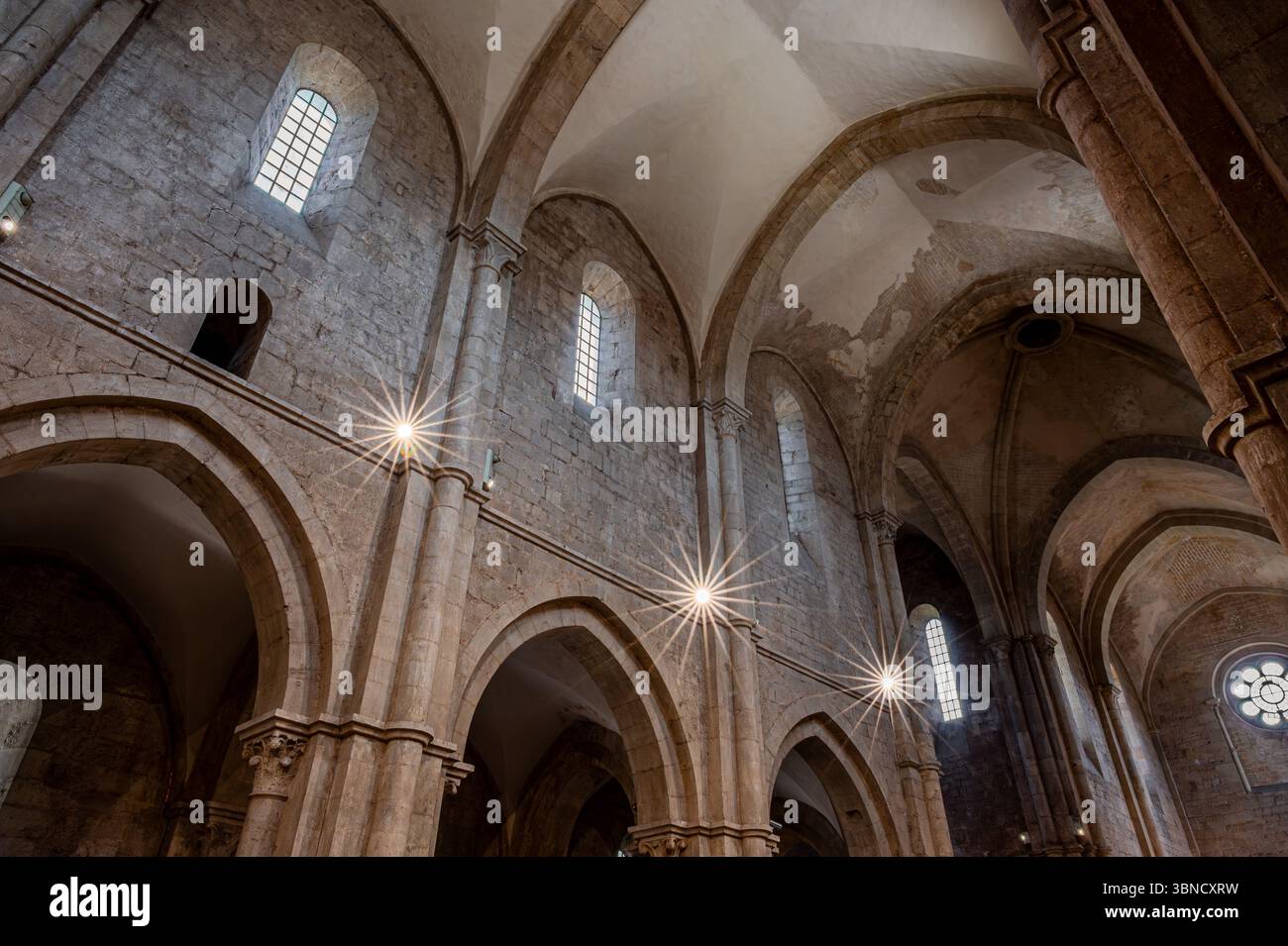 The Fossanova Abbey is located in the municipality of Priverno. In its ...
