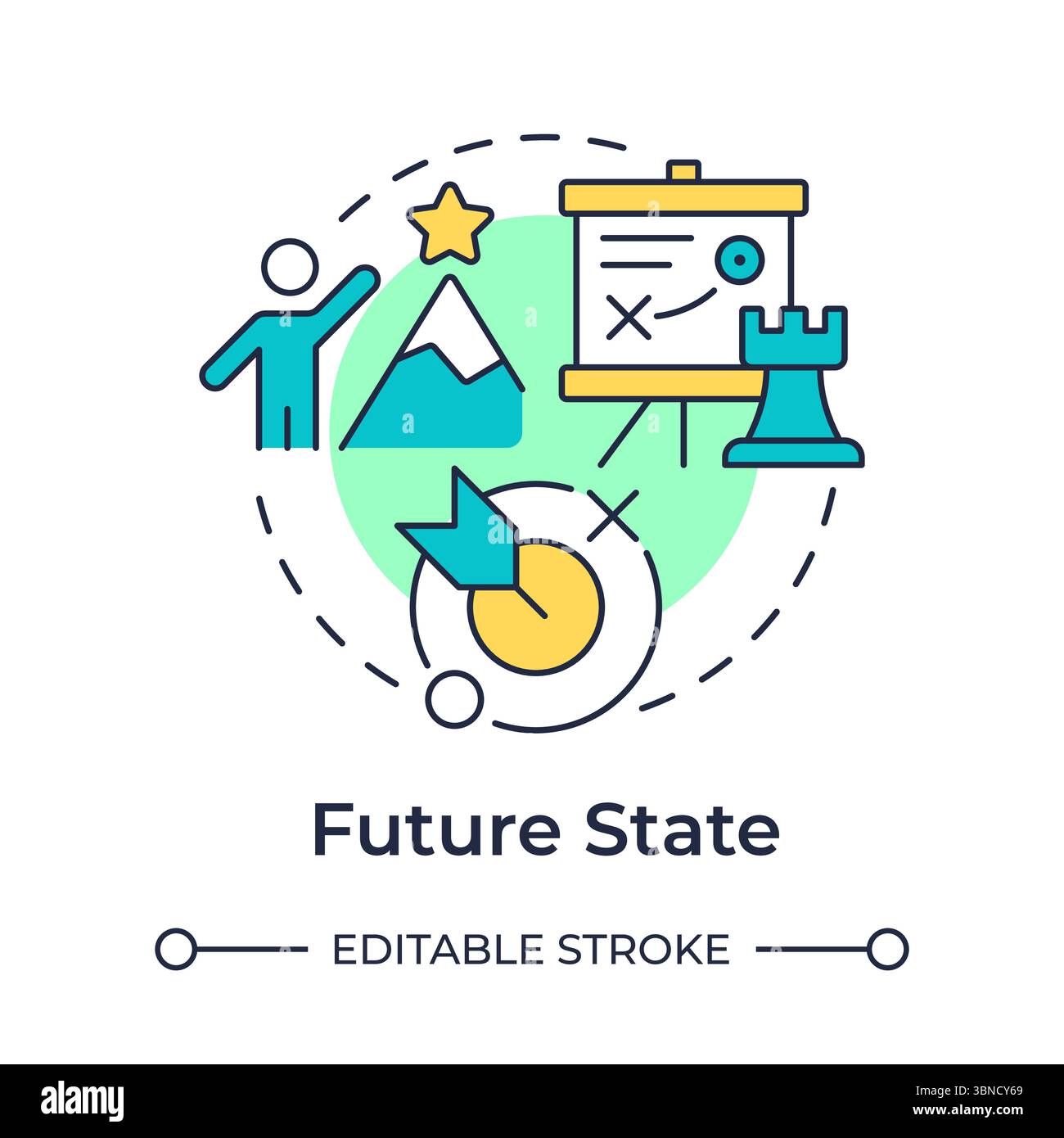 Future situation Stock Vector Images - Alamy