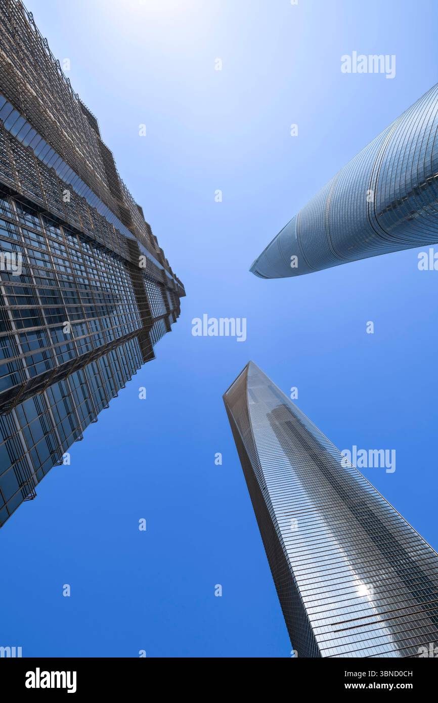 Shanghai World Financial Center, Jin Mao Tower , Pearl Tower , Shanghai ...