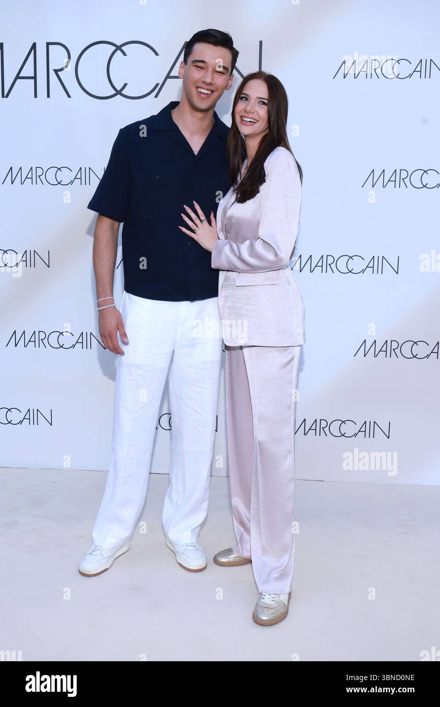 San Diego Pooth und Louisa Buescher bei der Marc Cain - A Quiat ...