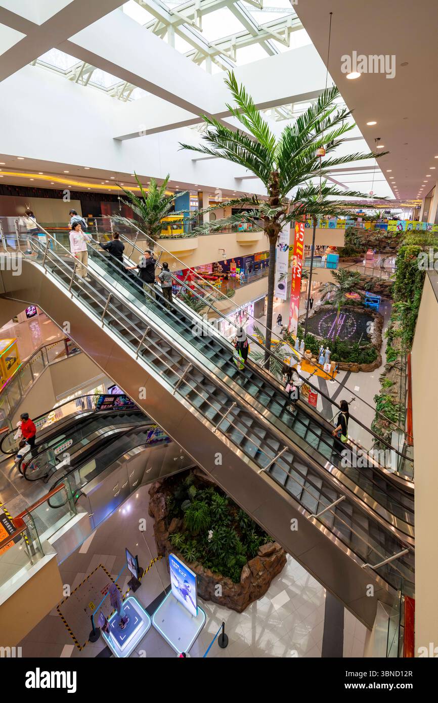 River Mall, Einkauszentrum Pudong, Shanghai, Volksrepublik China, Asien ...