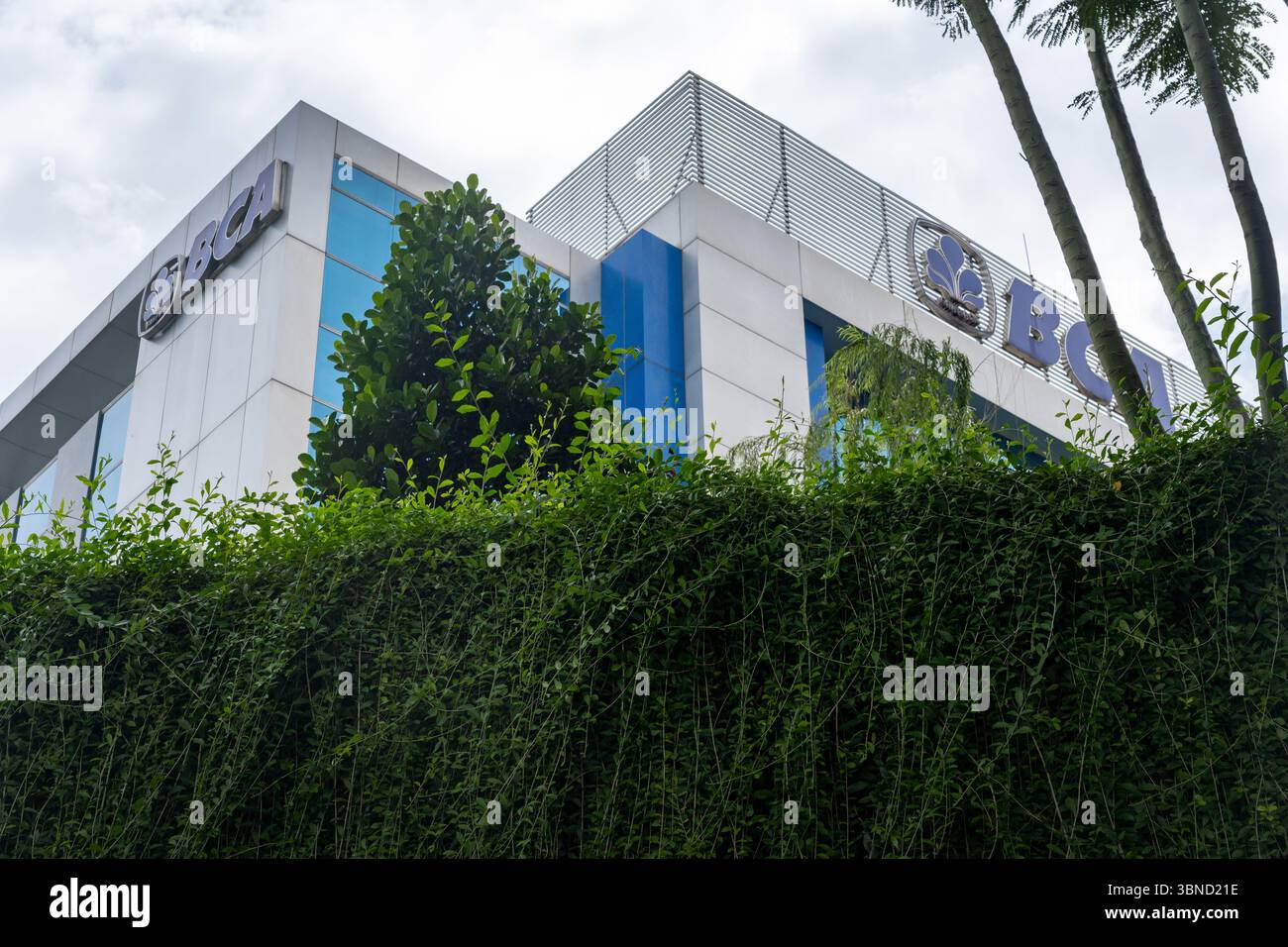 Jakarta, Indonesia - Jan 30, 2025: Bank Central Asia building at ...