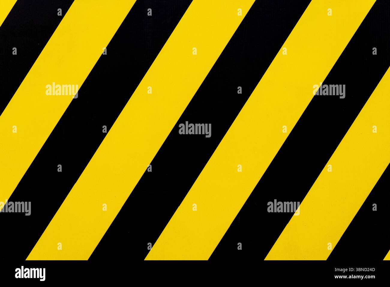 Yellow and black striped sign with a black stripe on the left and a ...