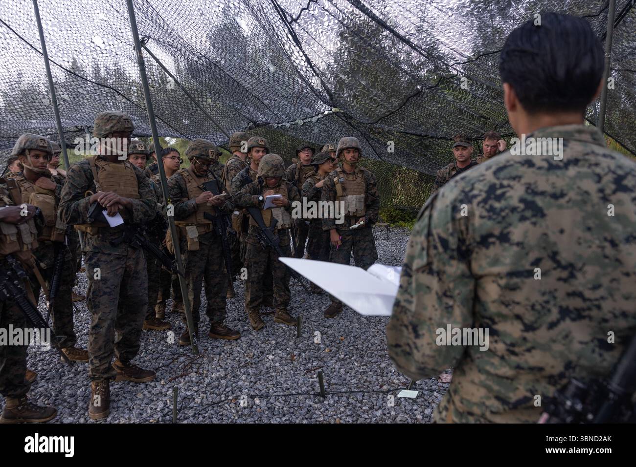 U.S. Marines with Combat Logistics Regiment 37, 3rd Marine Logistics ...