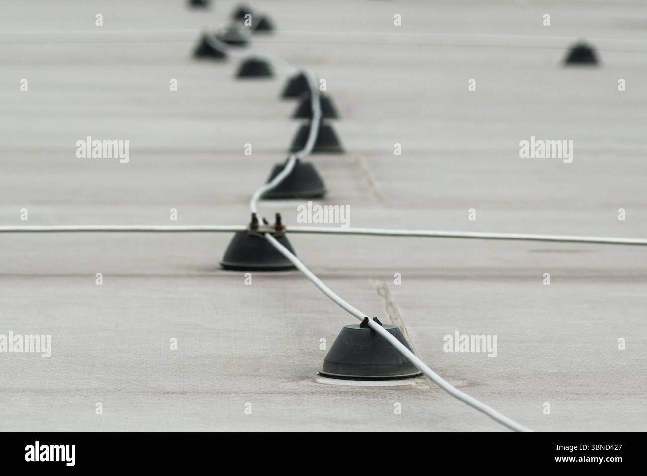 Installed lightning rod grounding hi-res stock photography and images ...