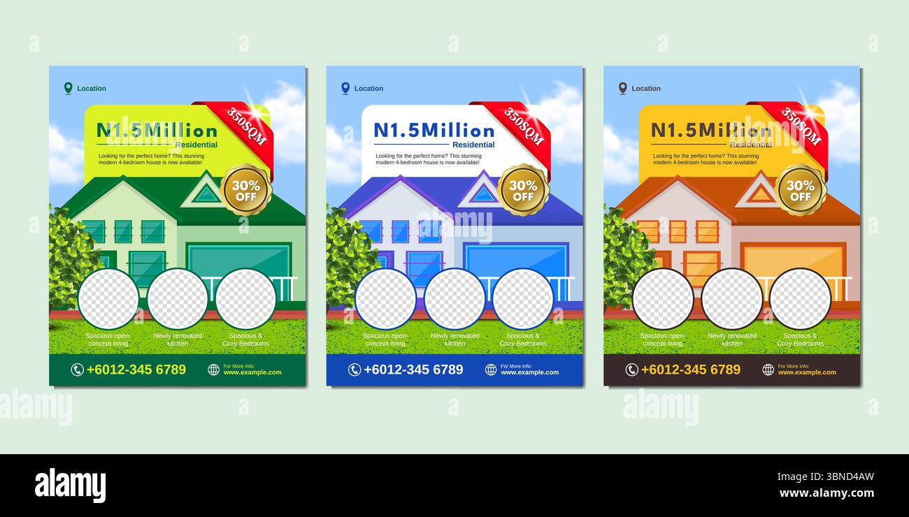 Property promotion flyer hi-res stock photography and images - Alamy