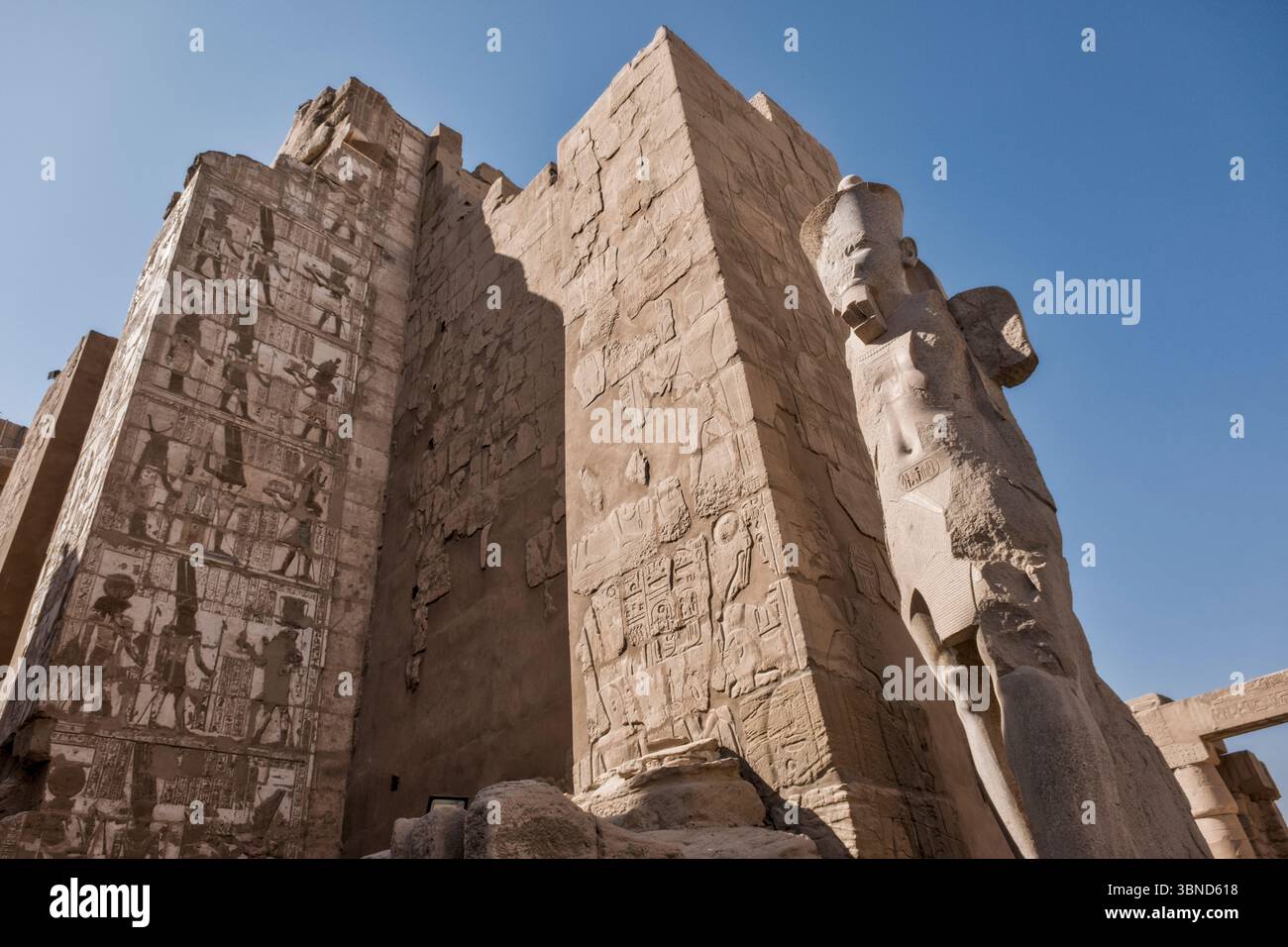 The Karnak Temple Complex, Luxor, Egypt Stock Photo - Alamy