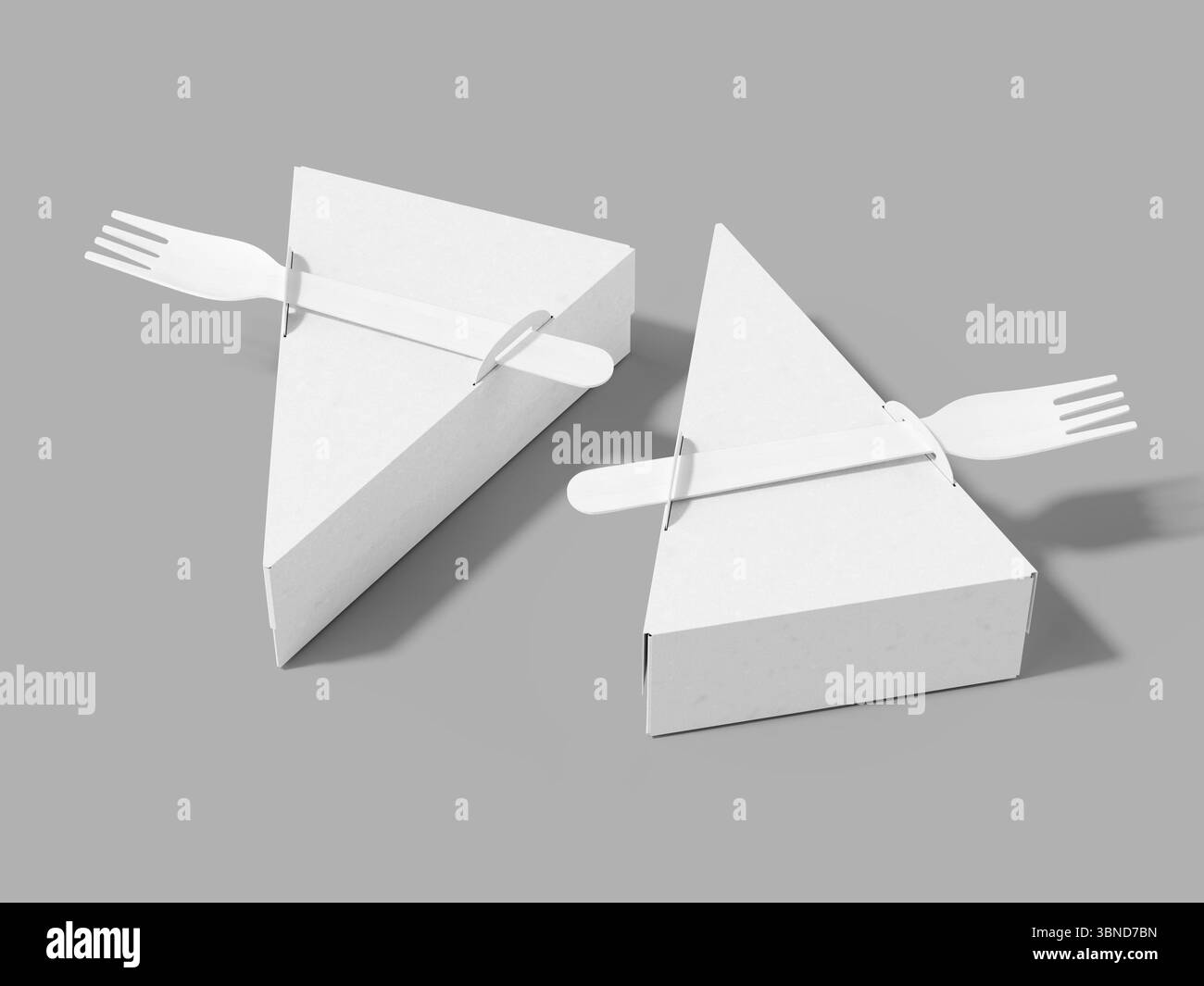 Cardboard triangle box hi-res stock photography and images - Alamy