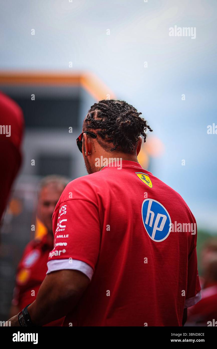44 Lewis Hamilton, (GRB) Scuderia Ferrari SF25, during the Austrian GP ...