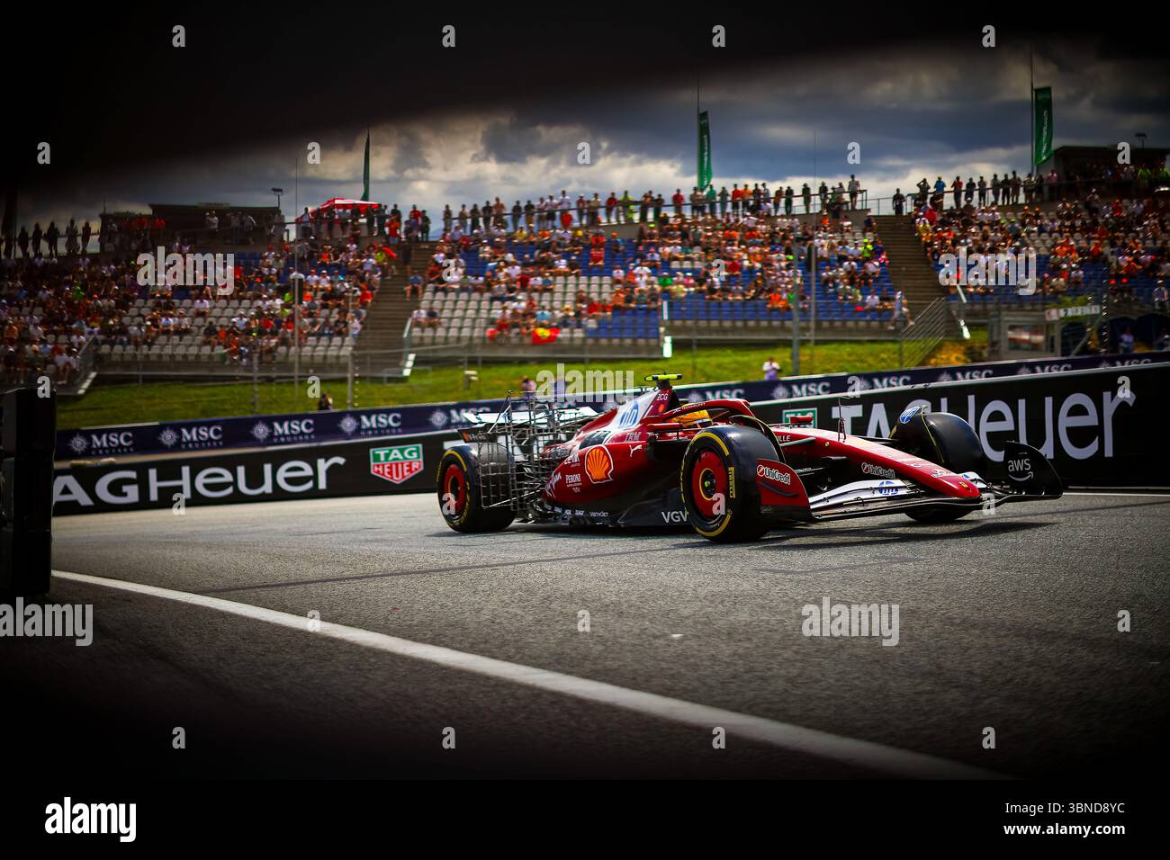 44 Lewis Hamilton, (GRB) Scuderia Ferrari SF25, during the Austrian GP ...