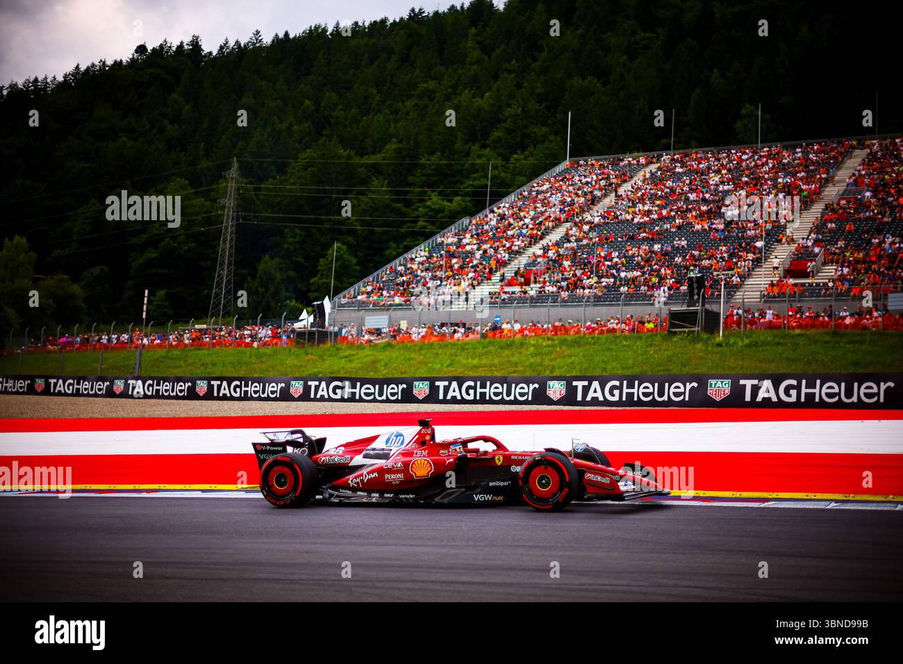 Dino Beganovic , (SWE) reserve driver for Scuderia Ferrari SF25, during ...
