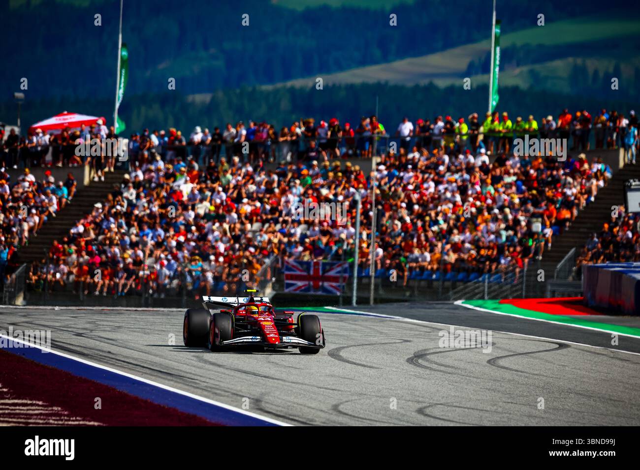44 Lewis Hamilton, (GRB) Scuderia Ferrari SF25, during the Austrian GP ...