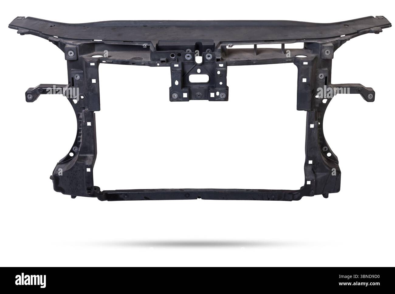 Plastic stiffener reinforcement for the front panel of the car black ...