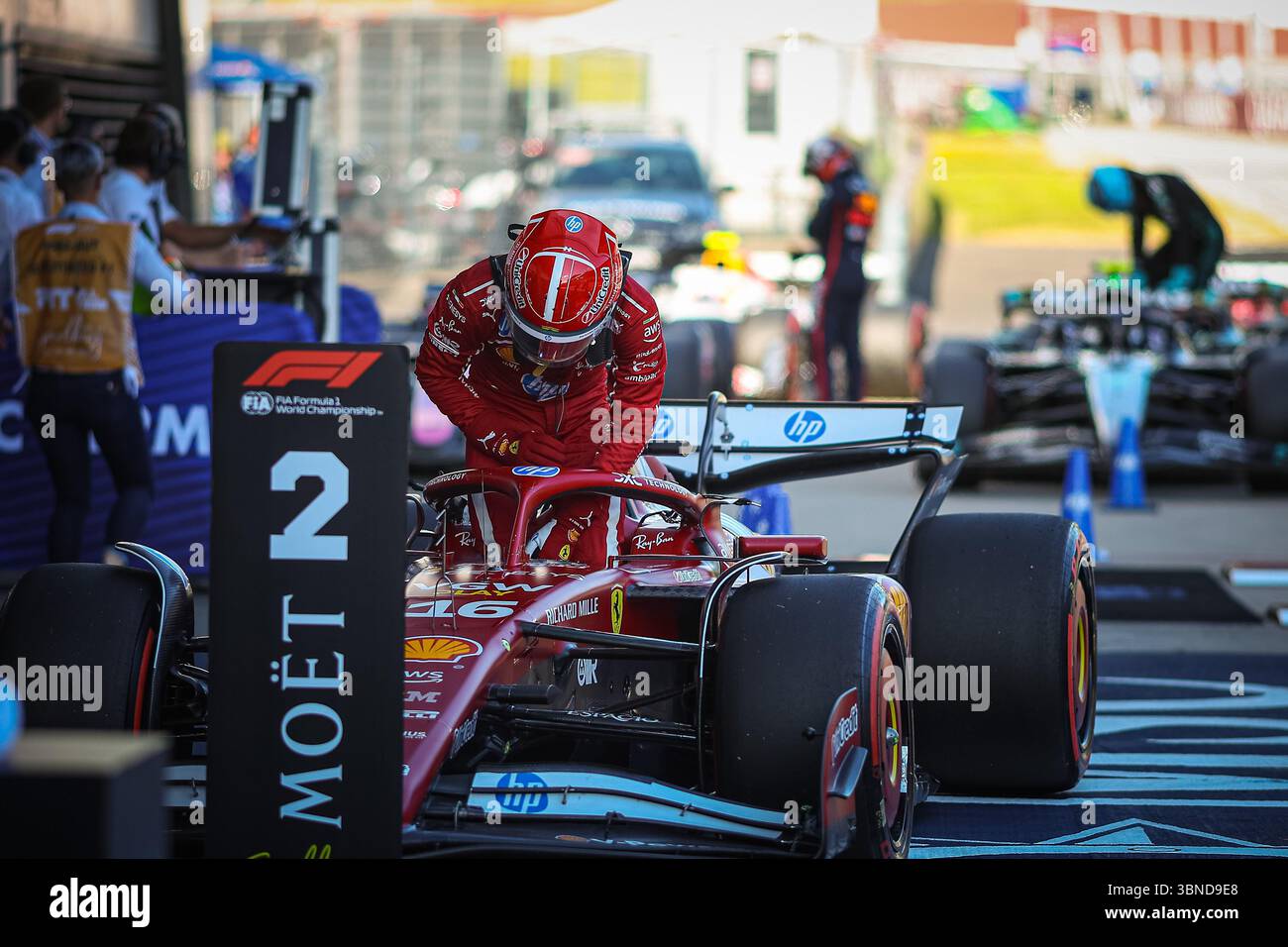 16 Charles Leclerc, (MON) Scuderia Ferrari SF25, during the Austrian GP ...