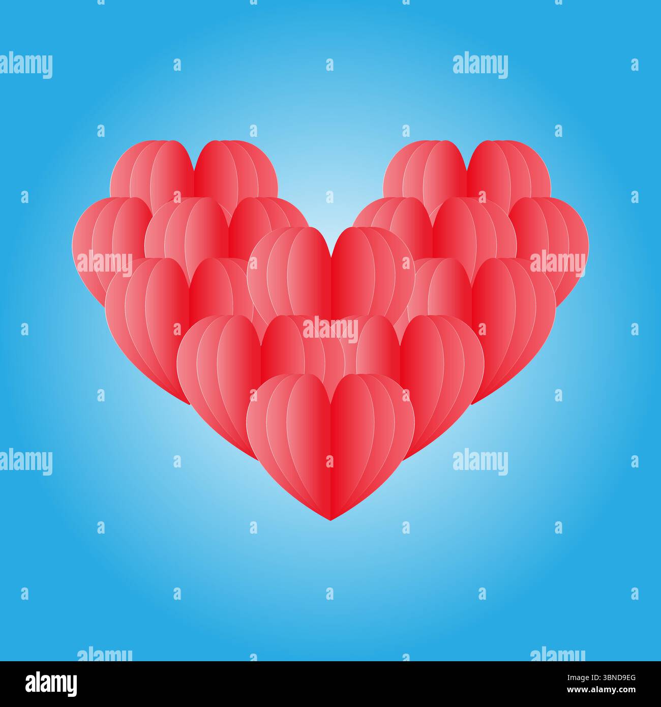 Beautiful blue red background Stock Vector Images - Alamy