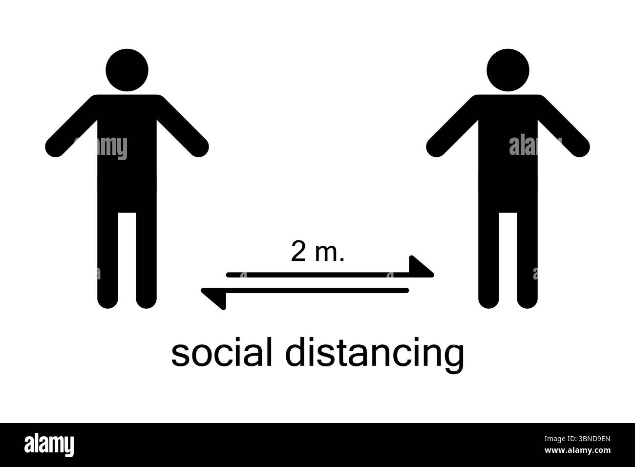 Keep social distancing Black and White Stock Photos & Images - Alamy