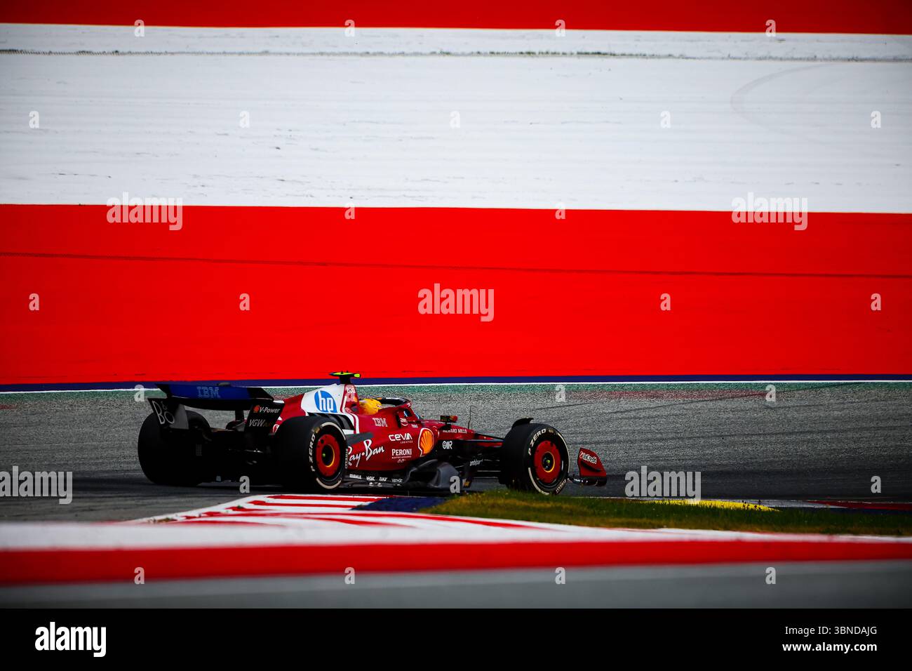 44 Lewis Hamilton, (GRB) Scuderia Ferrari SF25, during the Austrian GP ...