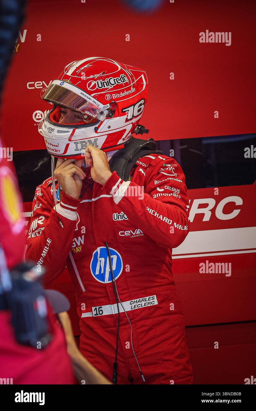 16 Charles Leclerc, (MON) Scuderia Ferrari SF25, during the Austrian GP ...