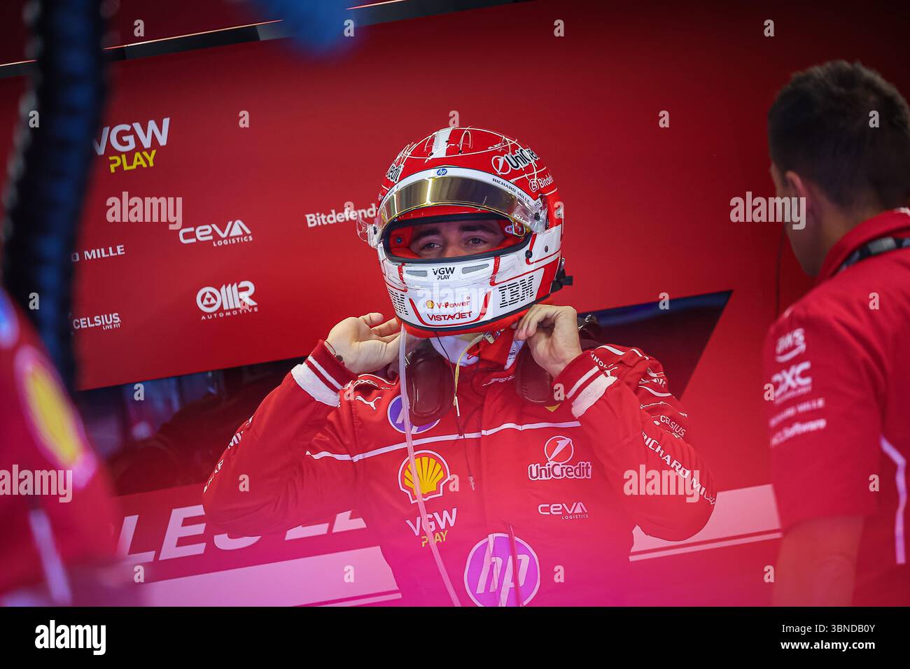16 Charles Leclerc, (MON) Scuderia Ferrari SF25, during the Austrian GP ...