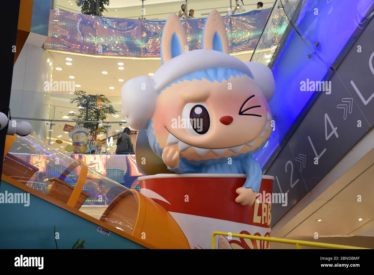 A Labubu theme exhibition is held in Beijing, China, 28 June, 2025 ...