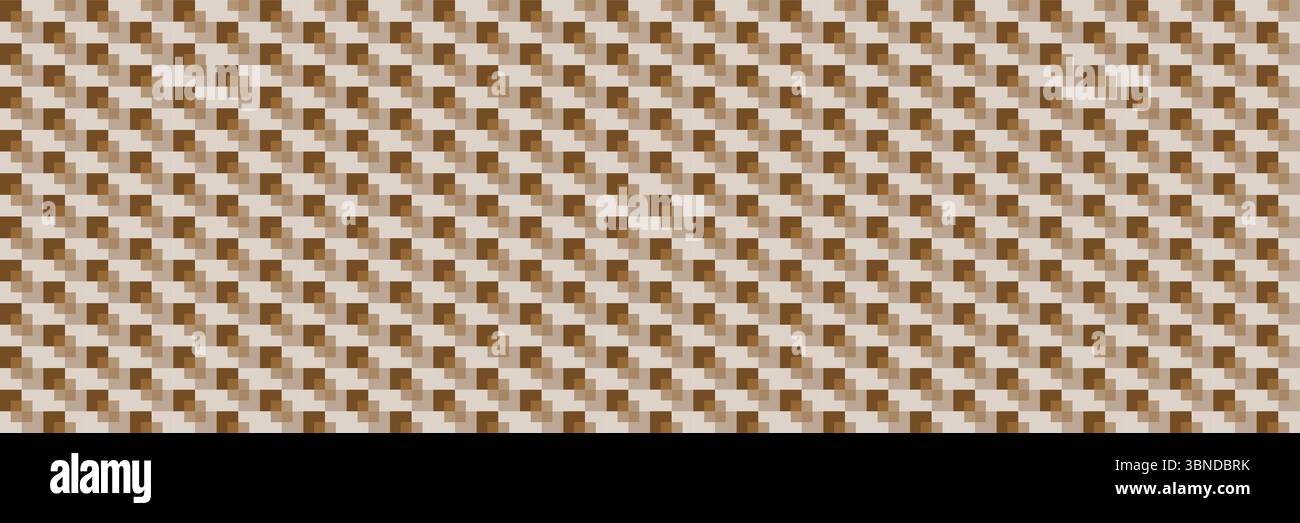 horizontal brown square pattern for background and design,vector ...