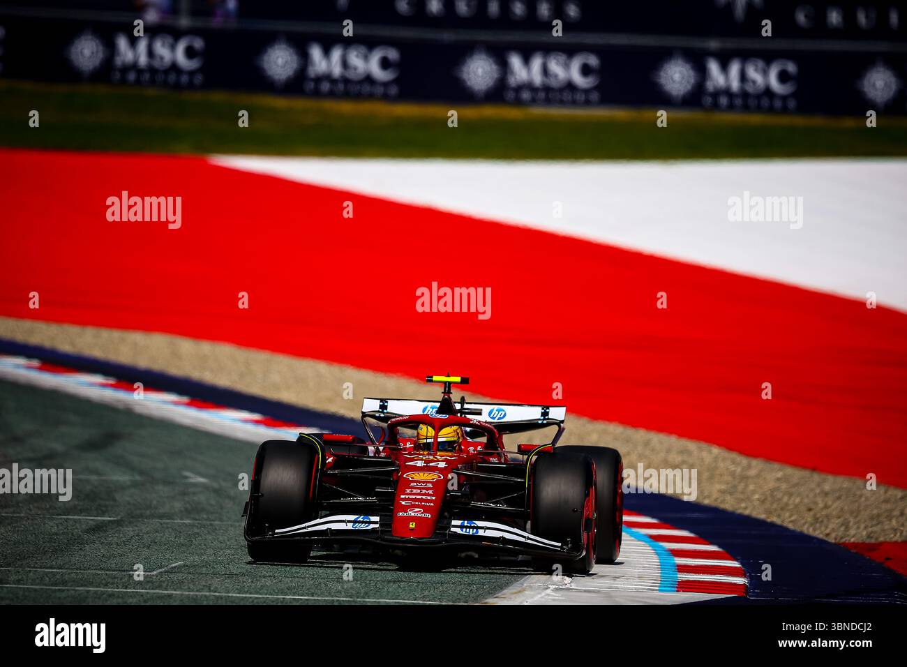 44 Lewis Hamilton, (GRB) Scuderia Ferrari SF25, during the Austrian GP ...