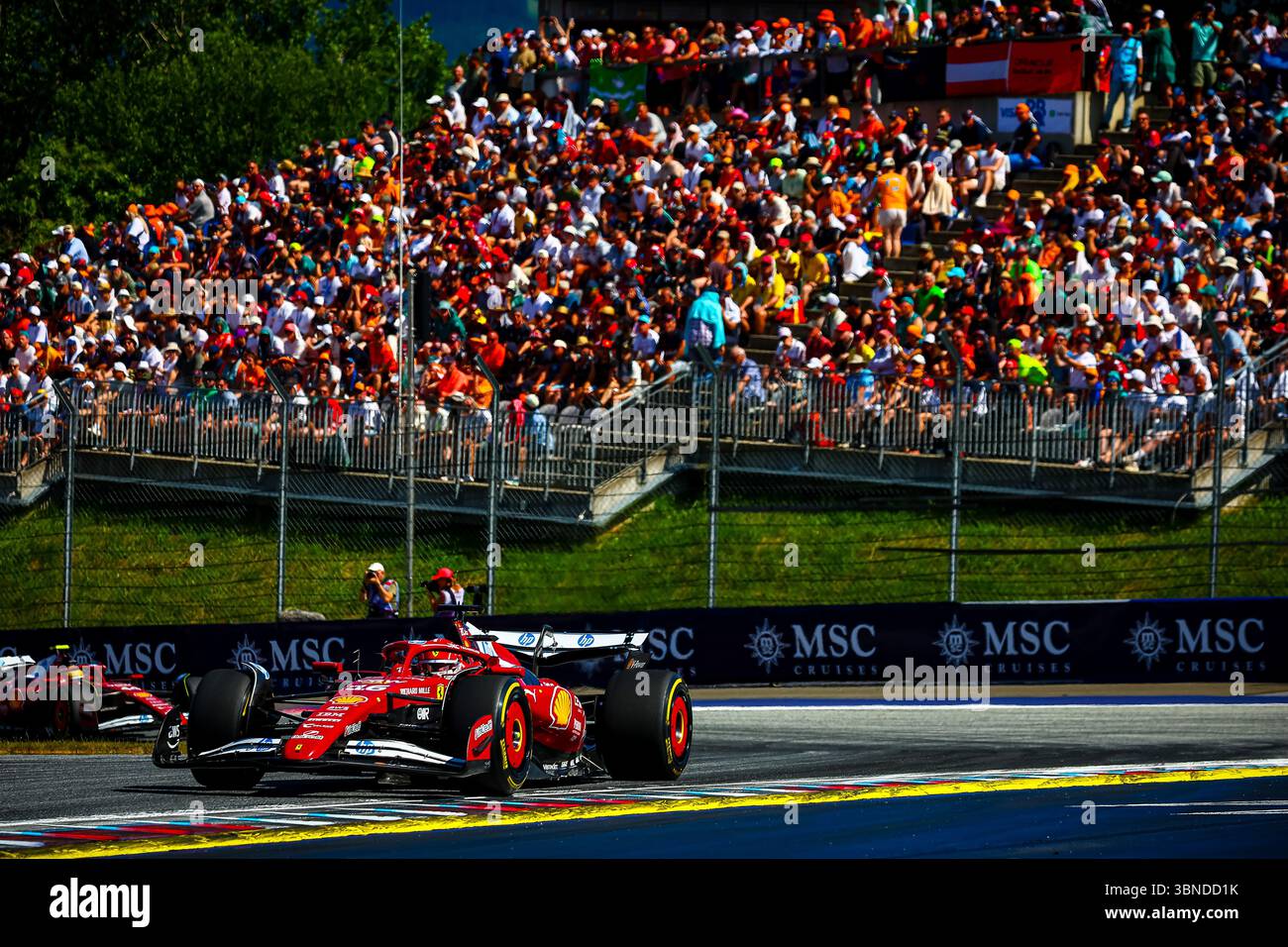 16 Charles Leclerc, (MON) Scuderia Ferrari SF25, during the Austrian GP ...