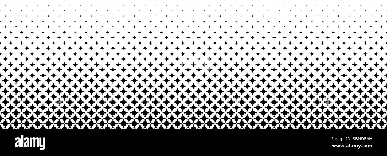 horizontal halftone of modern black sharp crossed shape design for ...