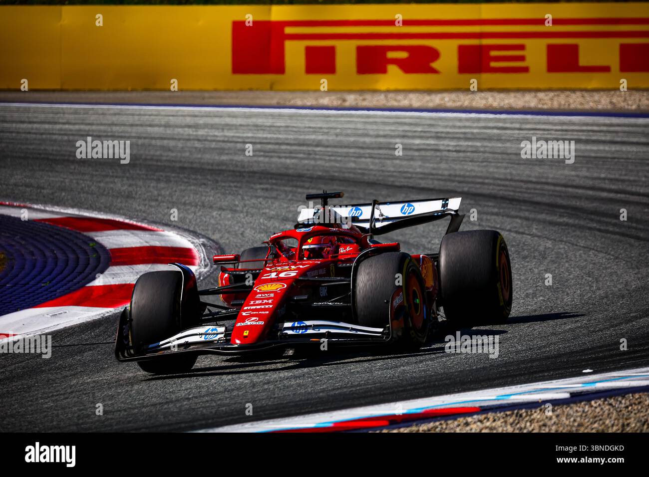 16 Charles Leclerc, (MON) Scuderia Ferrari SF25, during the Austrian GP ...