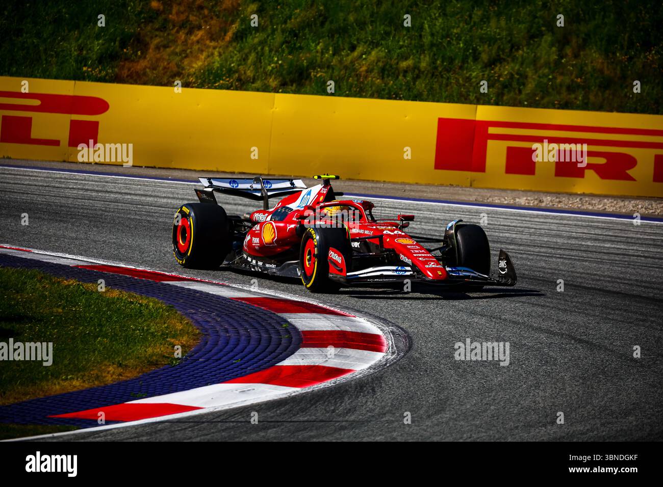 44 Lewis Hamilton, (GRB) Scuderia Ferrari SF25, during the Austrian GP ...