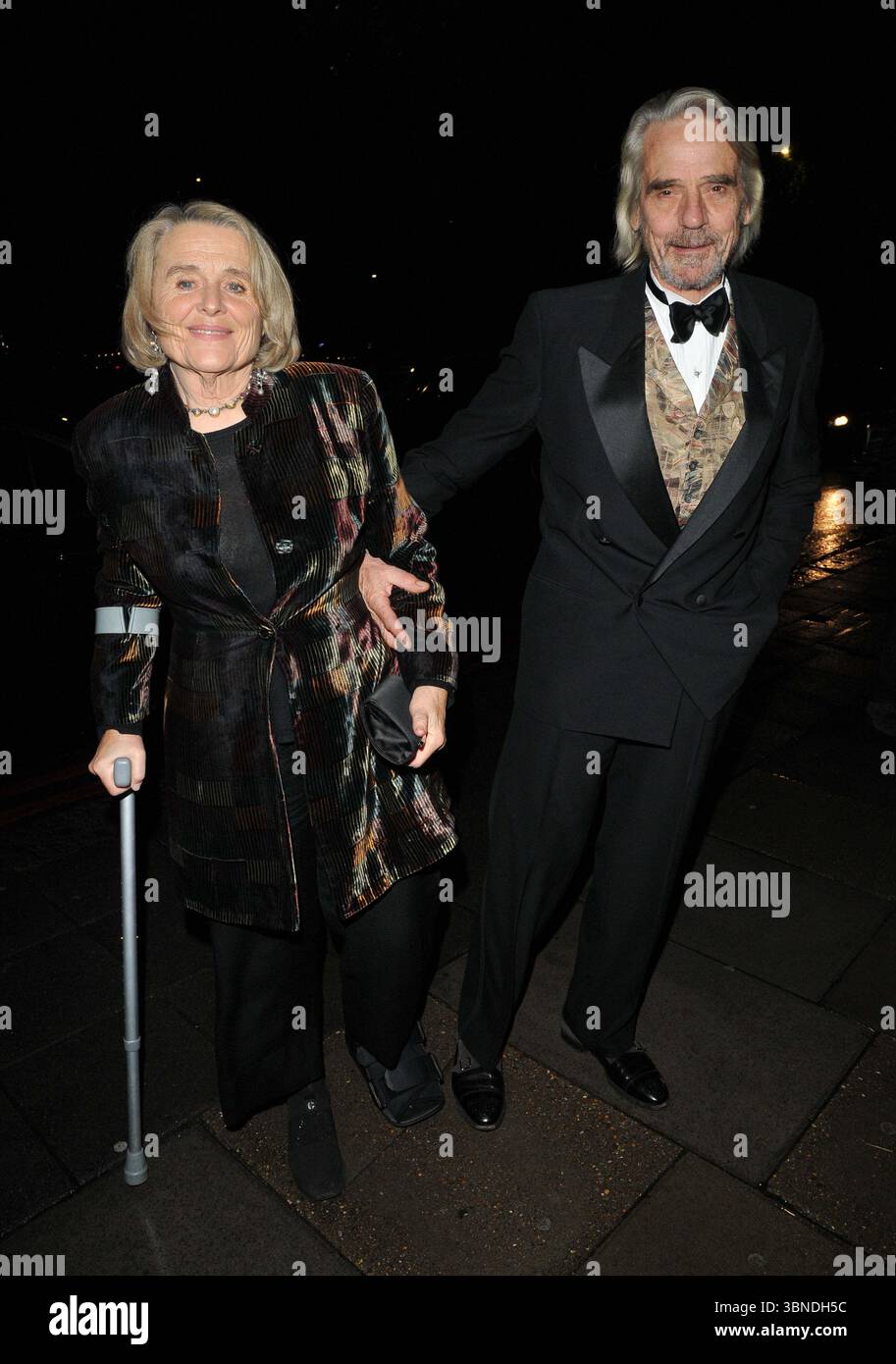 Sinead Cusack and Jeremy Irons at the Irish Post Awards 2023, JW ...