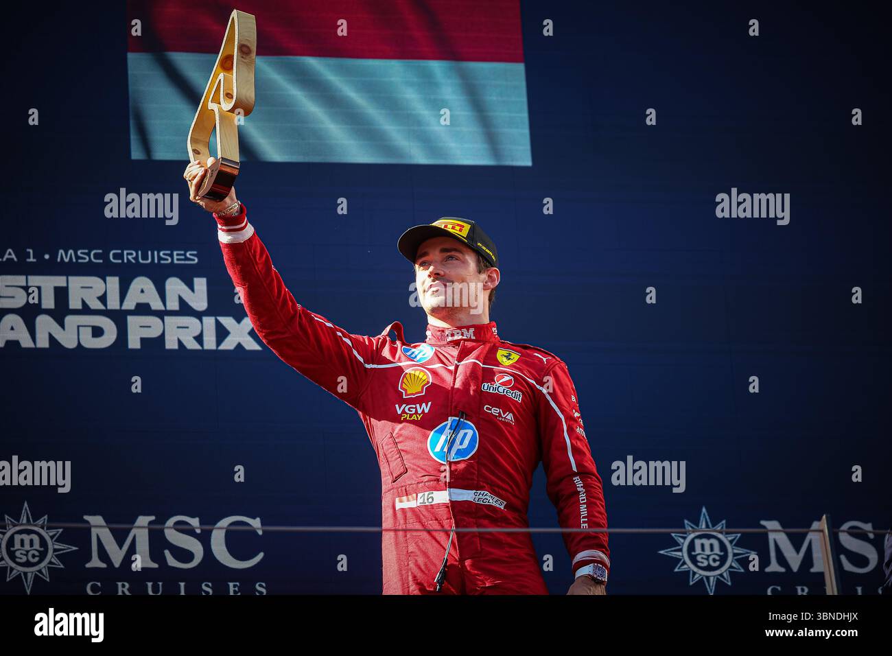 16 Charles Leclerc, (MON) Scuderia Ferrari SF25, during the Austrian GP ...