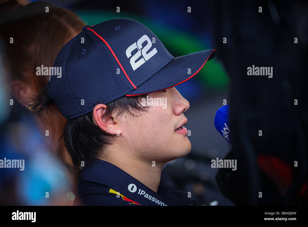22 Yuki Tsunoda, (JAP) Oracle Red Bull Racing RB21, Honda, during the ...