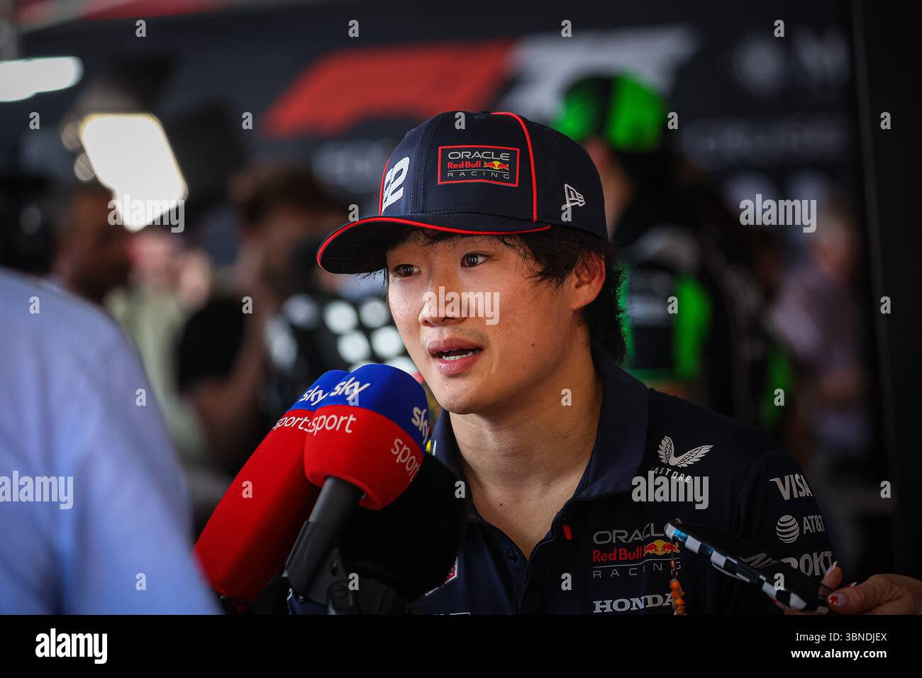 22 Yuki Tsunoda, (JAP) Oracle Red Bull Racing RB21, Honda, during the ...